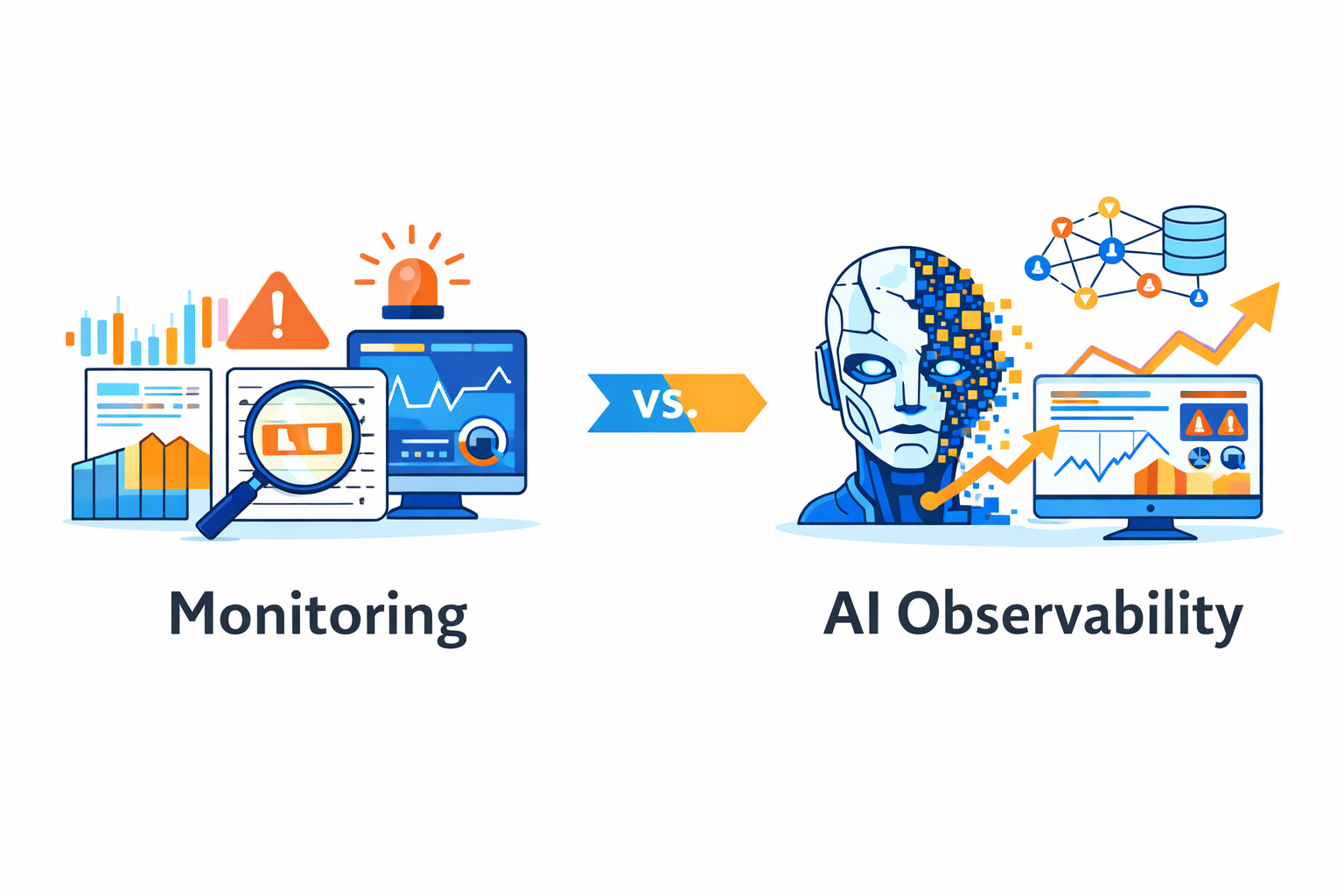 AI Observability vs Monitoring: Key Differences and When Each Approach ...